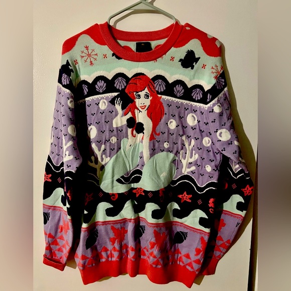 Disney | Sweaters | Disney Collection Ariel The Little Mermaid Sweater ...